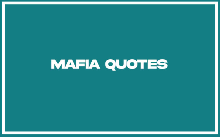 25 Top Mafia Quotes (with Commentary) - Life Success Journal
