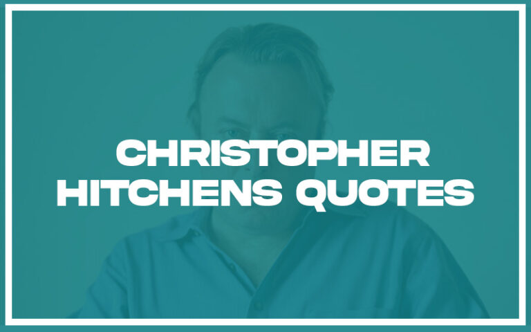27 Top Christopher Hitchens Quotes (with Explanation) - Life Success ...