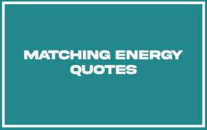 27 Top Matching Energy Quotes (with Explanation) - Life Success Journal