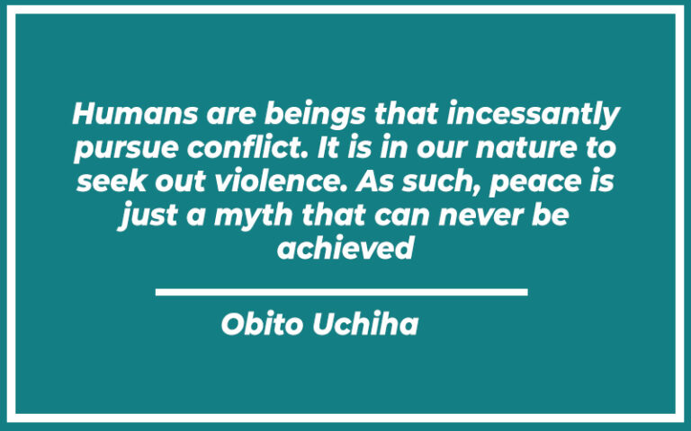 27 Top Obito Quotes (with Explanation) - Life Success Journal