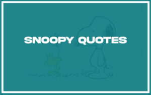 27 Top Snoopy Quotes (with Explanation) - Life Success Journal