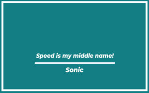 27 Top Sonic Quotes (with Explanation) - Life Success Journal