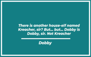 27 Dobby Quotes (with Explanations) - Life Success Journal