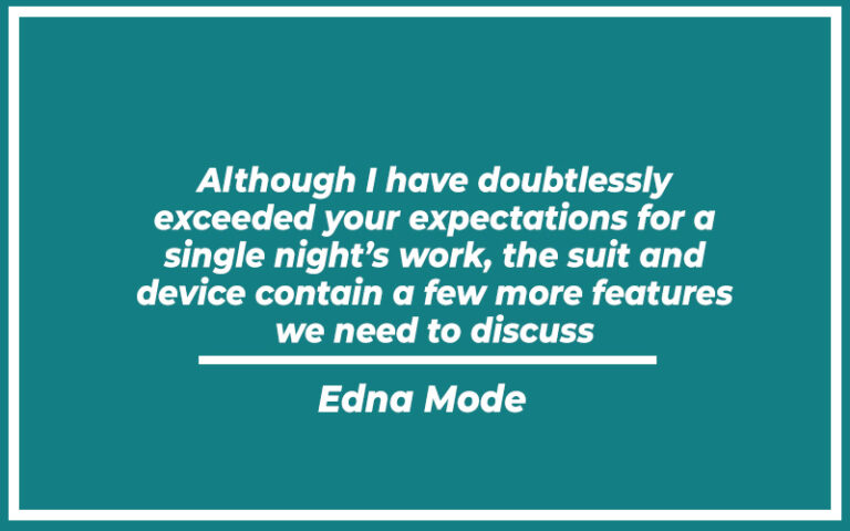 27 Top Edna Mode Quotes (with Explanations) - Life Success Journal