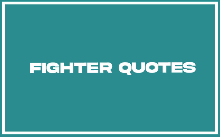 27 Top Fighter Quotes (with Explanations) - Life Success Journal