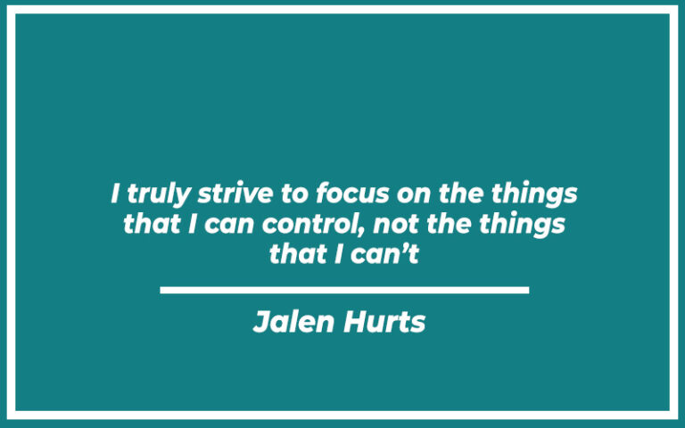 27 Top Jalen Hurts Quotes (with Explanations) - Life Success Journal