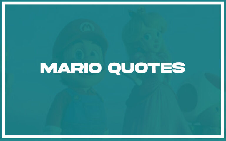 27 Top Mario Quotes (with Explanations) - Life Success Journal