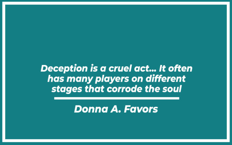28 Top Deception Quotes (with Explanation) - Life Success Journal