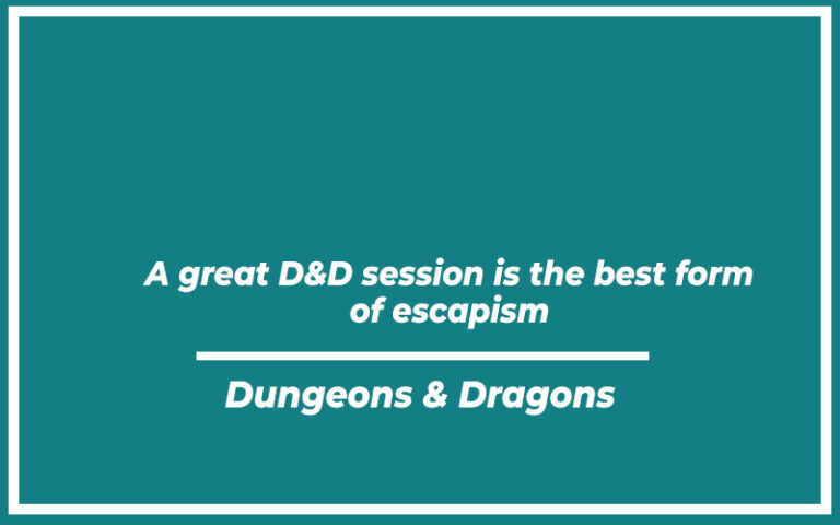 27 Top DND Quotes (with Explanation) - Life Success Journal