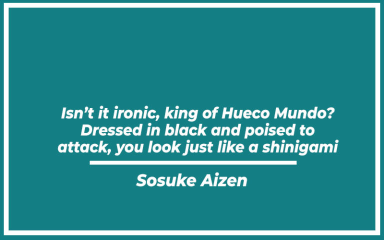 27 Top Aizen Quotes (with Explanation) - Life Success Journal