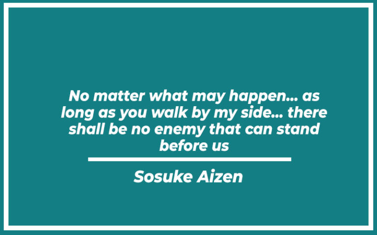 27 Top Aizen Quotes (with Explanation) - Life Success Journal