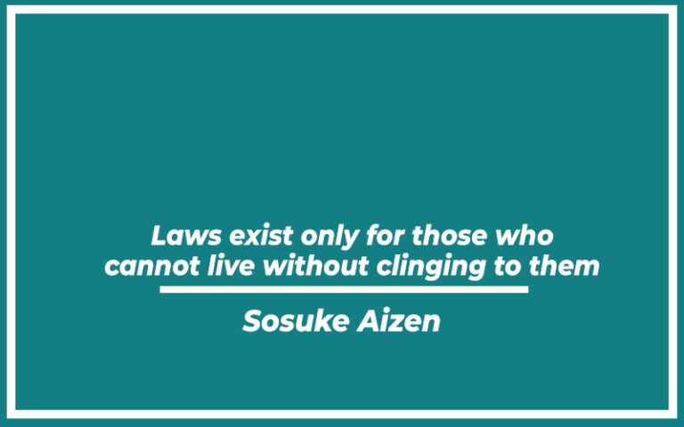 27 Top Aizen Quotes (with Explanation) - Life Success Journal