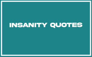 27 Top Insanity Quotes (with Explanation) - Life Success Journal